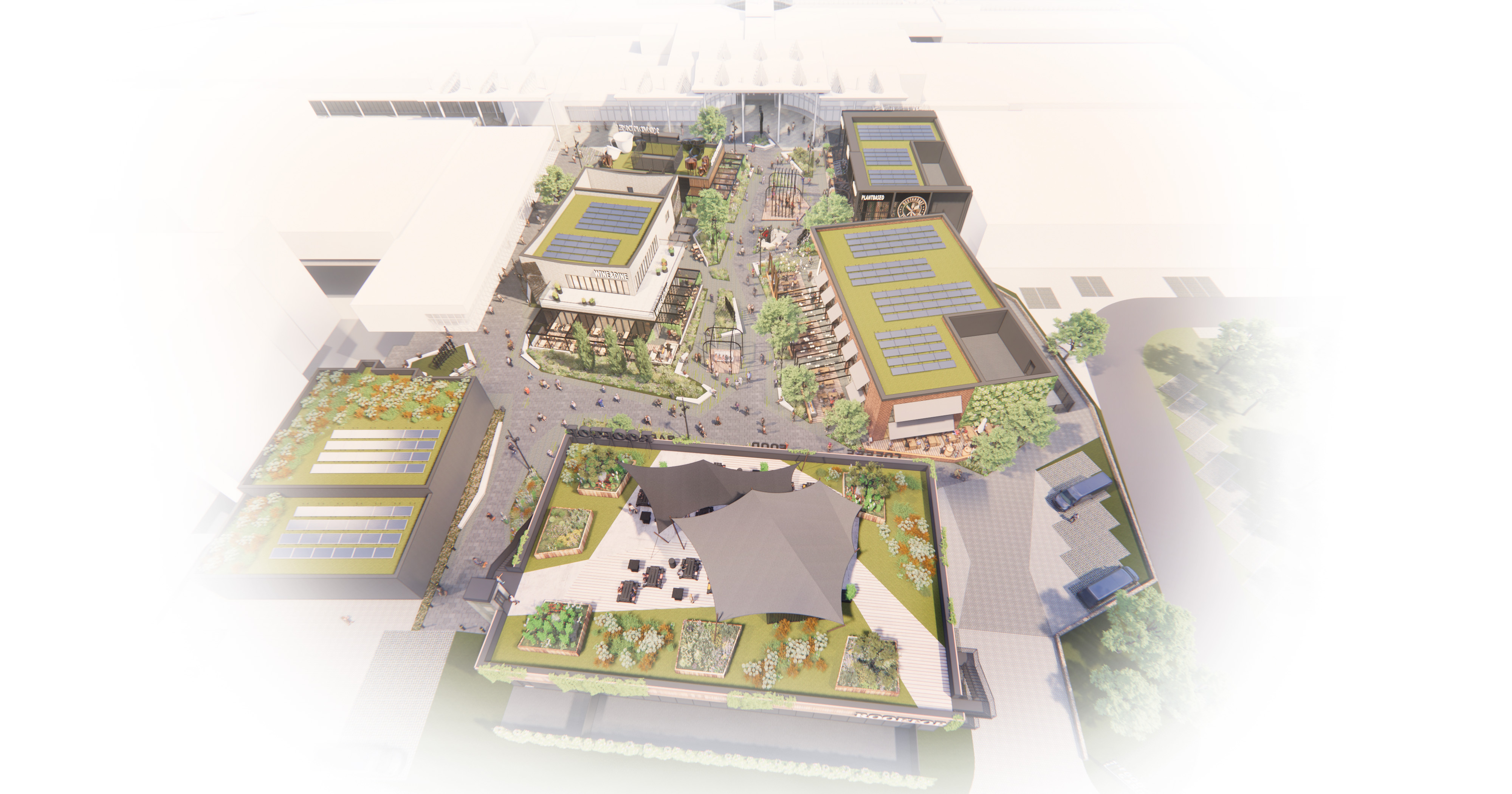 Baustart und hoher Vermietungsstand für neuen „Food Garden“ im Main ...